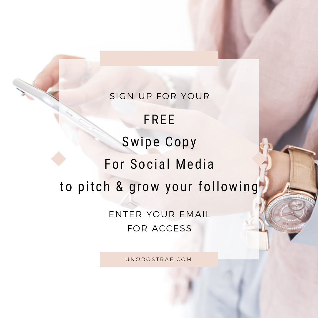 Get Swipe Copy & Email Templates For Social Media - Uno Dos Trae by ...